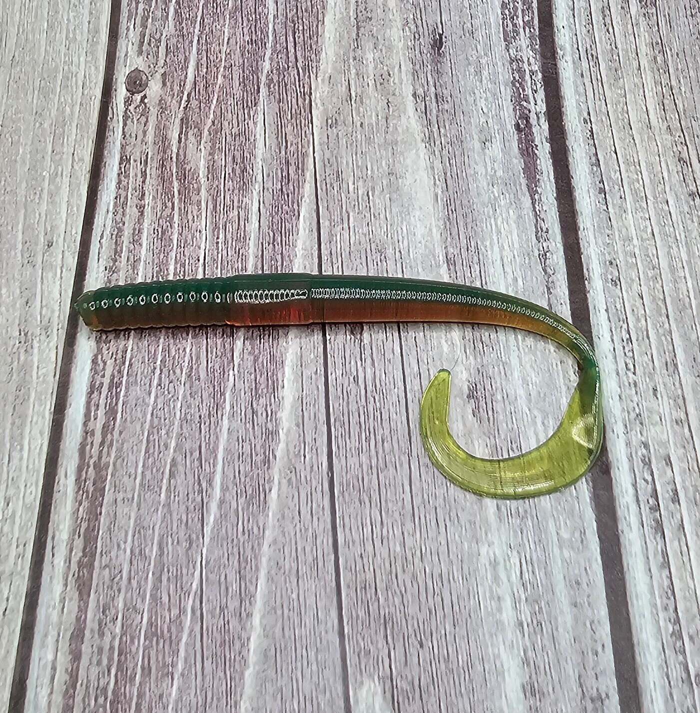 4 Zoomer Worm 20 Each / Custom Bass Fishing Lures / - Etsy
