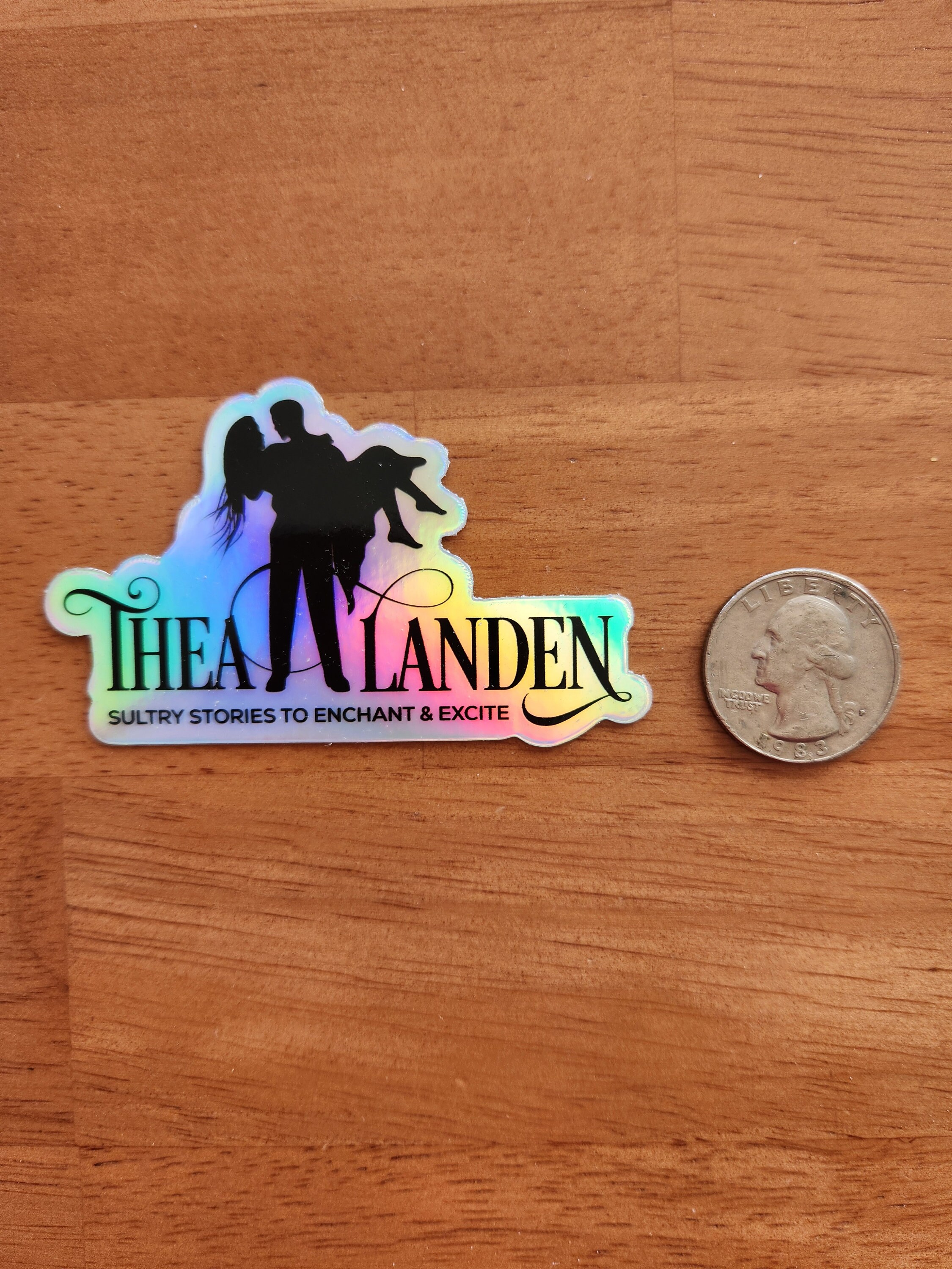 Thea Landen Logo Sticker - Etsy