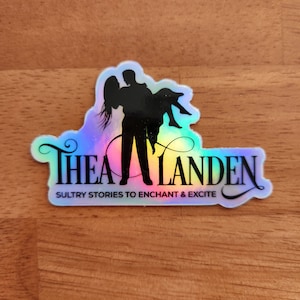 Thea Landen Logo Sticker - Etsy