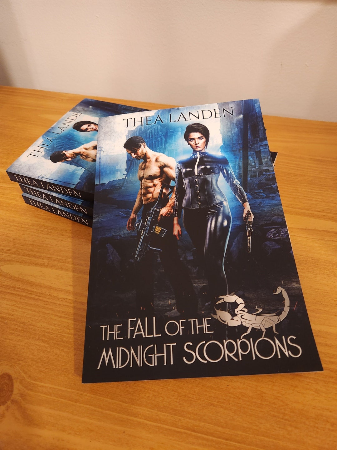 The Fall of the Midnight Scorpions Signed Paperback - Etsy