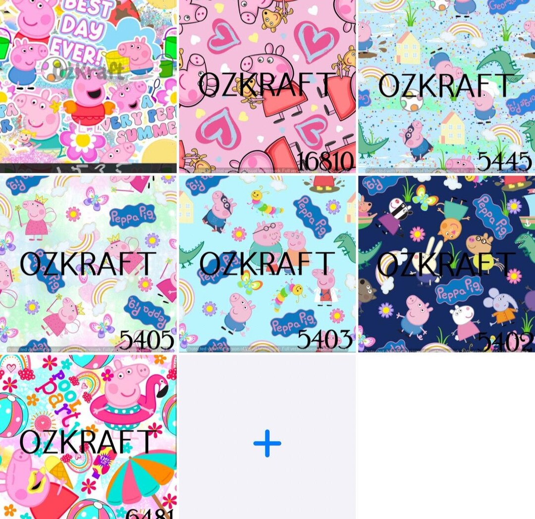 Pig and Friends Canopy for Wonderfold Wagon, Rainbow Baby, or Joymor ...