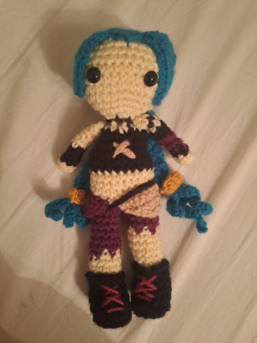 Jinx Arcane Crochet Pattern - Etsy