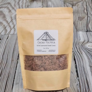 100% Pure Ceremonial Grade Cacao - Grounded & Ready to Serve ...