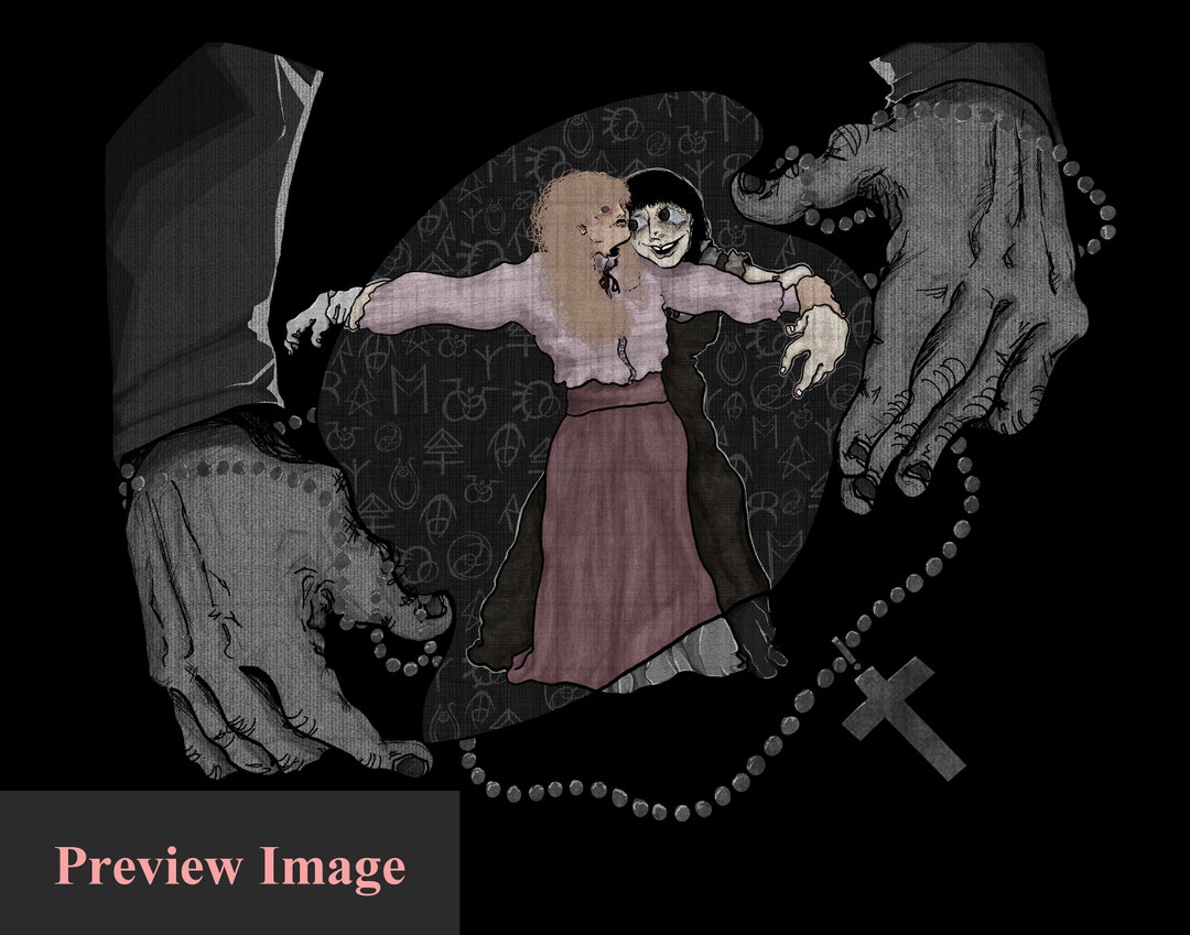 Graphic Art Print / Poster Fear & Hunger 2 Termina Samarie and Marina ...