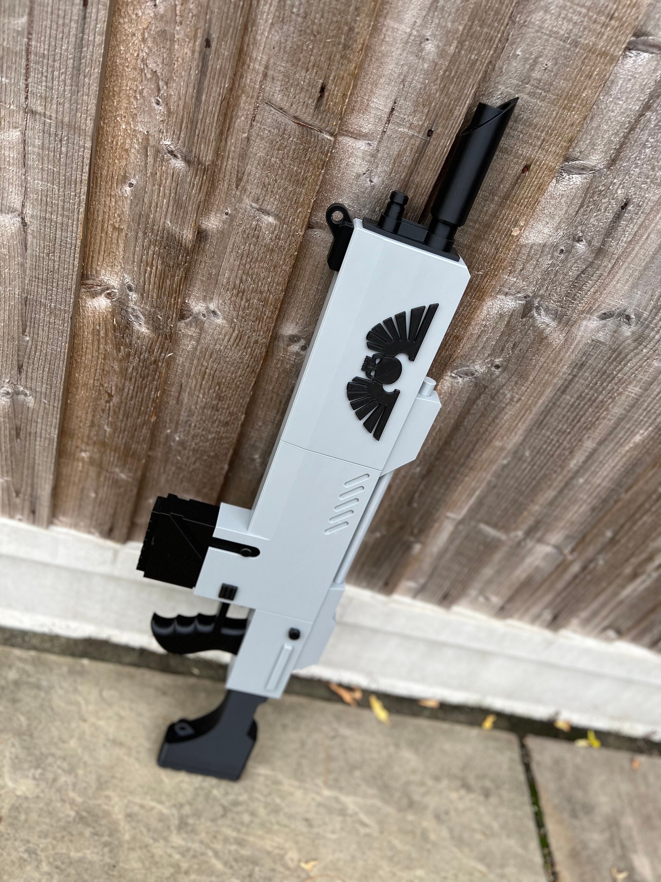 Lasgun 3D Printed Kit M36 Kantrael Pattern Cosplay, Life Size Warhammer ...