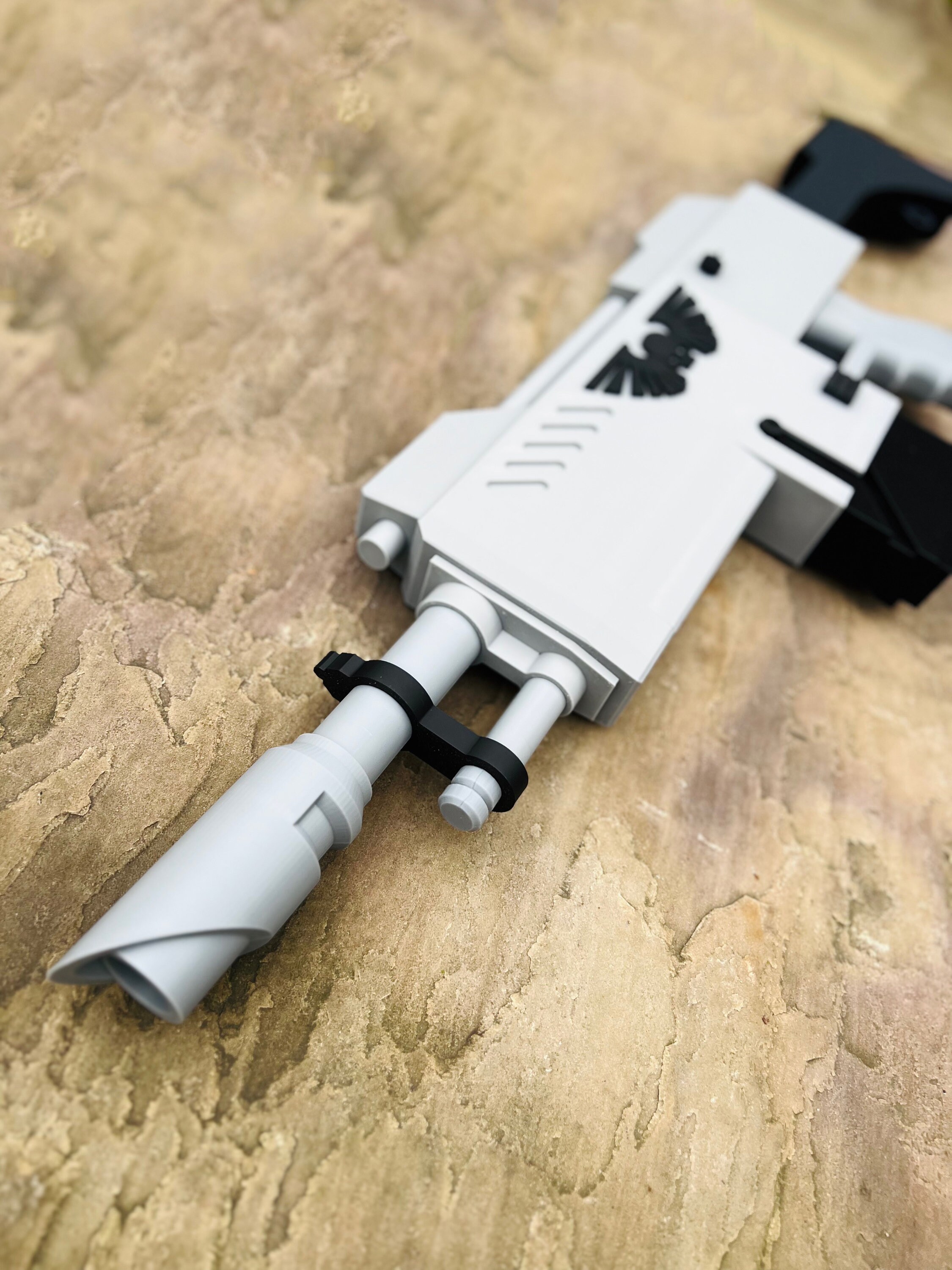 Lasgun Carbine 3D Printed Kit Galaxy Pattern Cosplay, Life Size ...