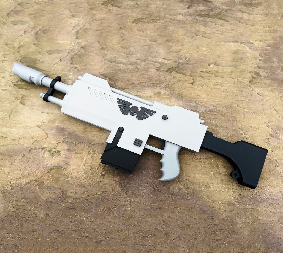 Lasgun Carbine 3D Printed Kit Galaxy Pattern Cosplay, Life Size ...