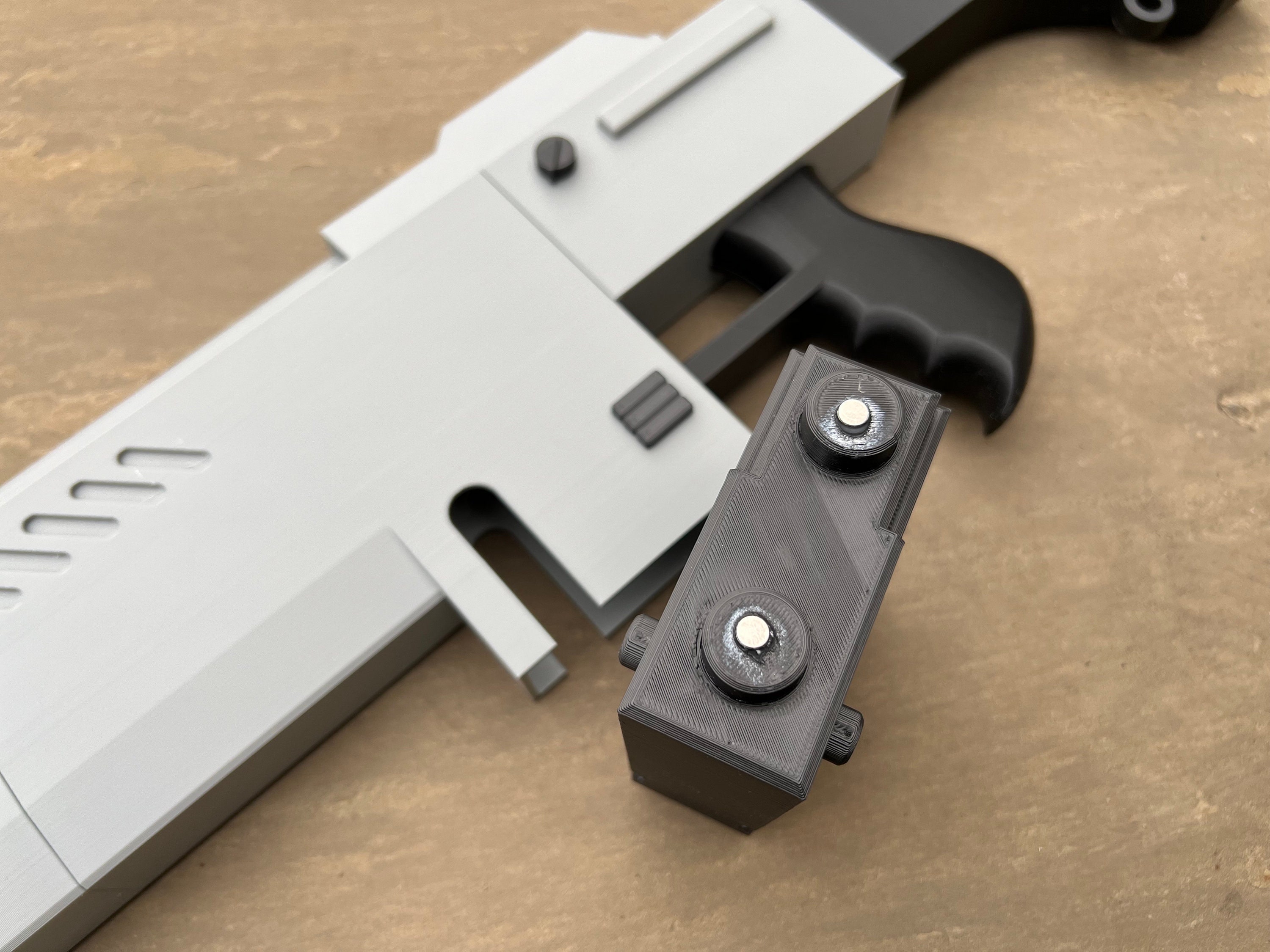 Lasgun 3D Printed Kit M36 Kantrael Pattern Cosplay, Life Size Warhammer ...