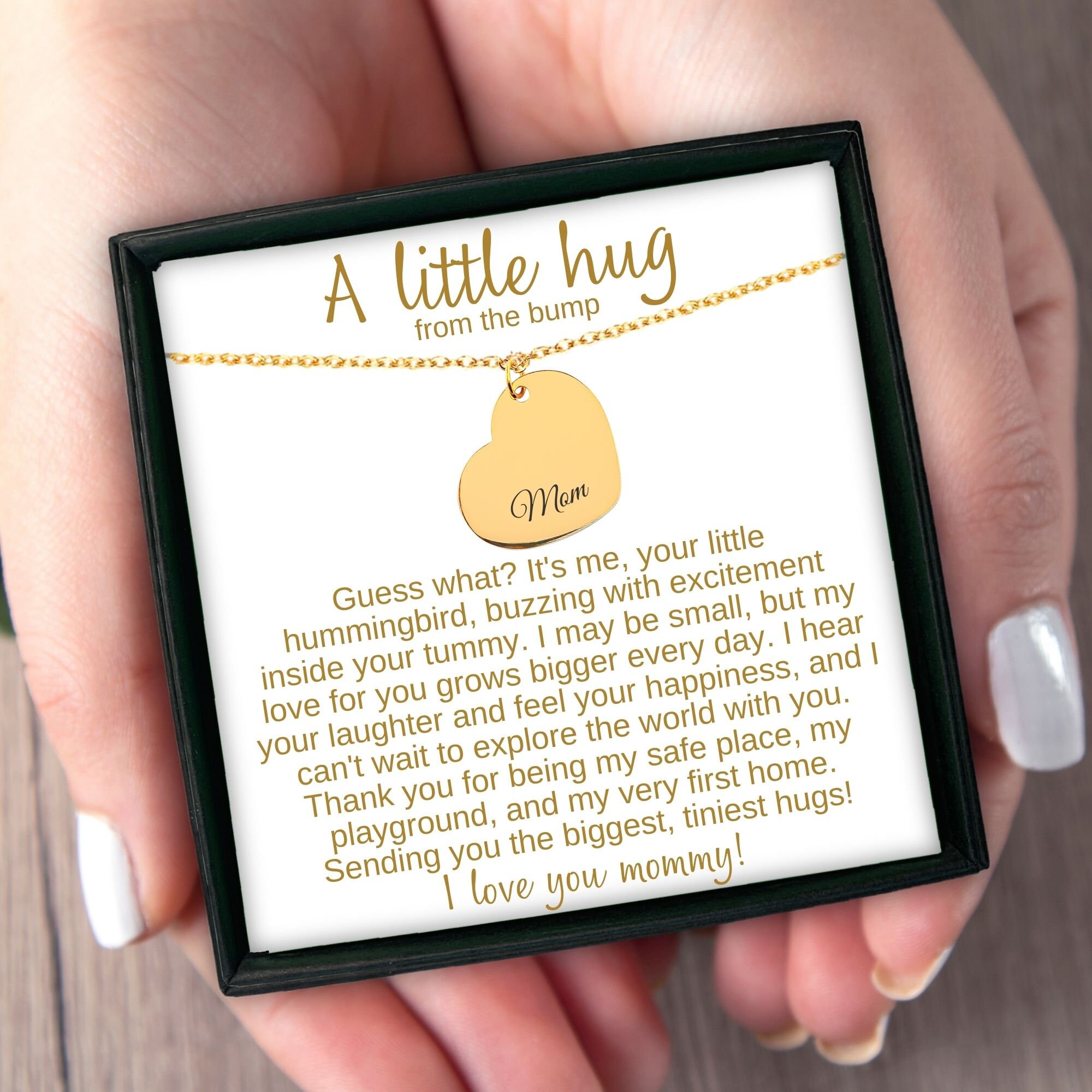 Personalized a Little Hug From the Bum Gift for Expecting Mom, Momma to ...