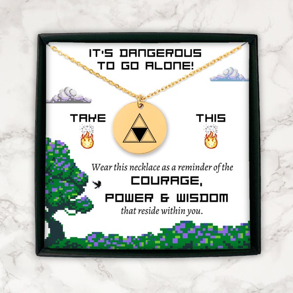 Triforce Necklace - Etsy