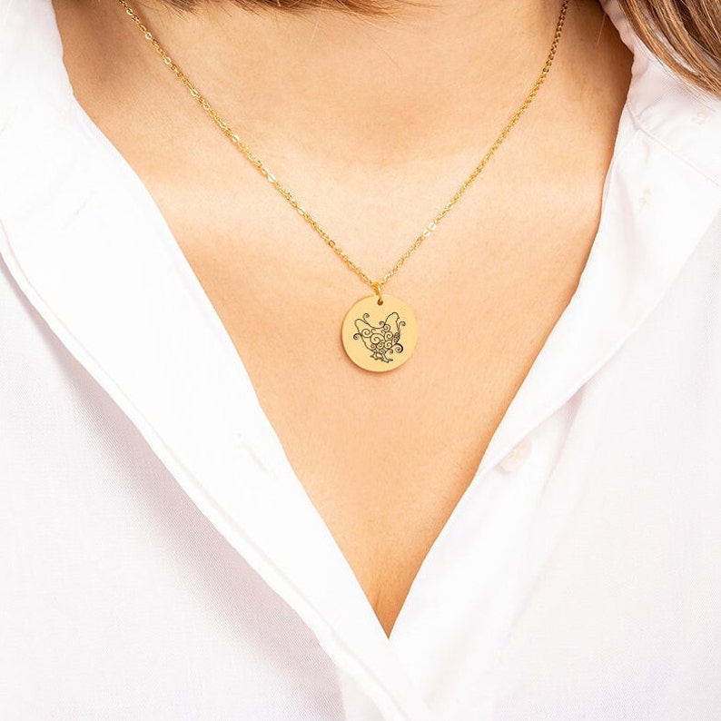 Personalized Chicken Mama Necklace, Chicken Mom Necklace Chickens Lover ...