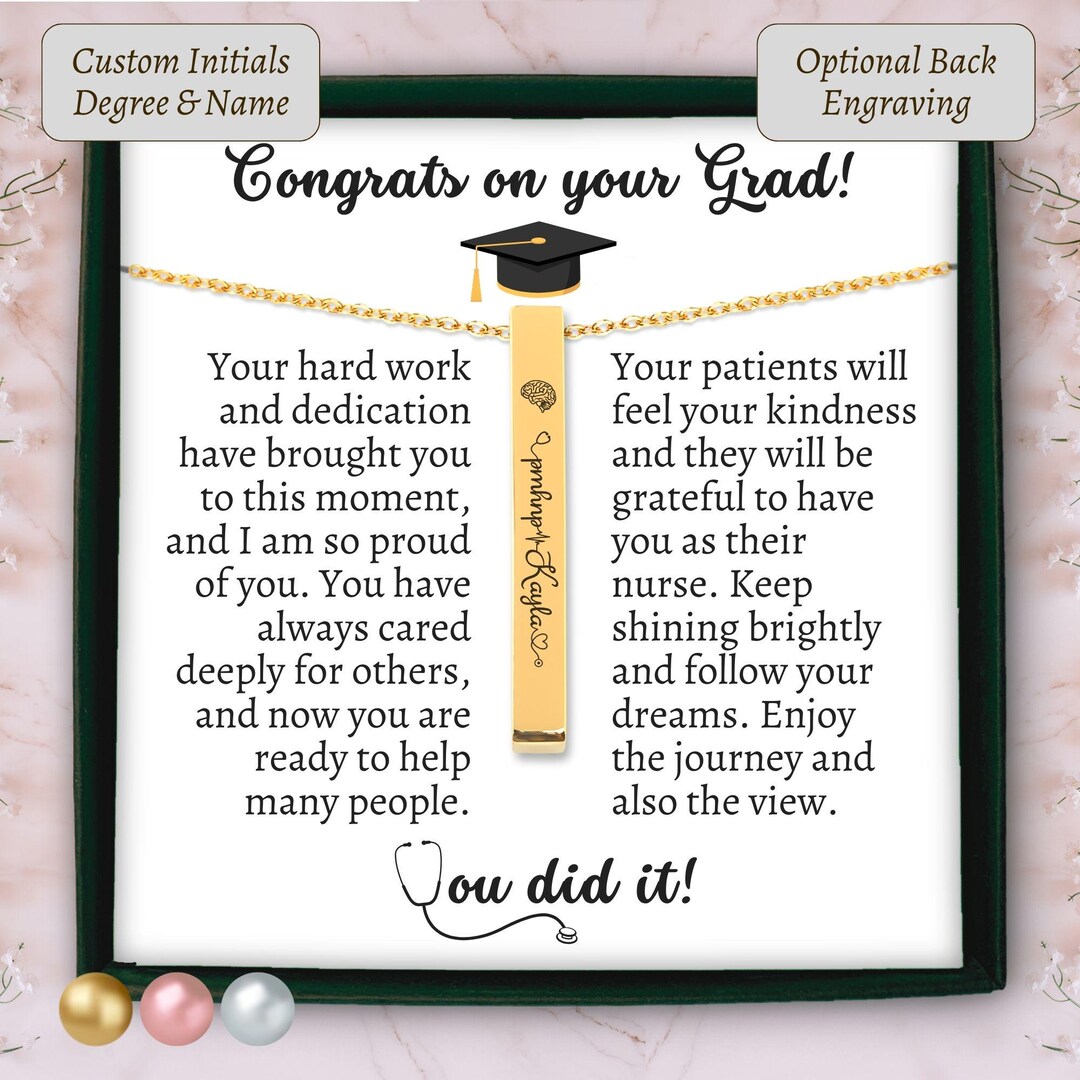 Personalized PMHNP Necklace Name and Stethoscope Necklace PMHNP ...