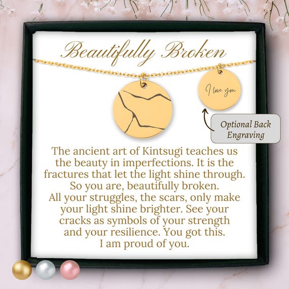 Beautifully broken necklace store
