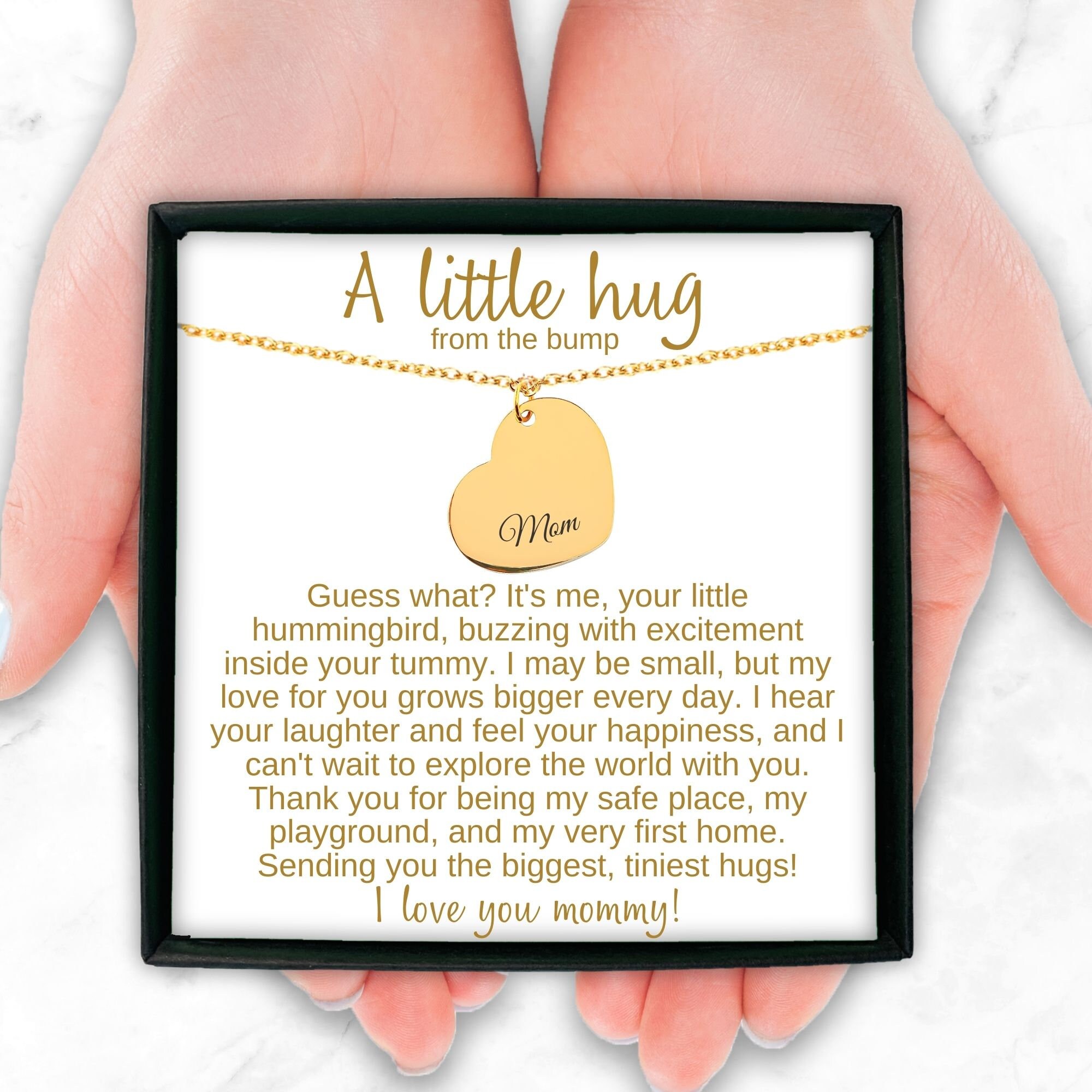 Personalized a Little Hug From the Bum Gift for Expecting Mom, Momma to ...
