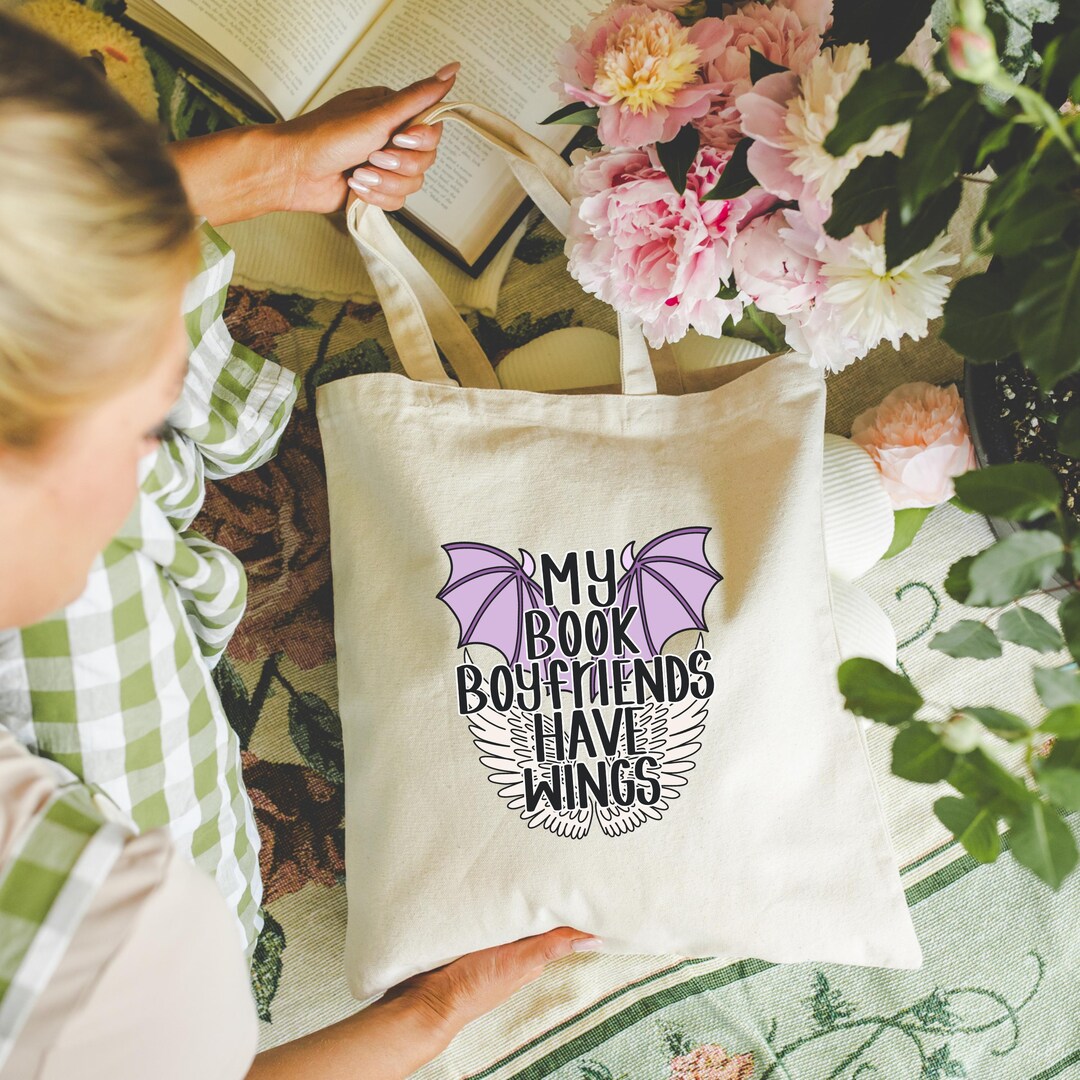 My Acotar Boyfriend Bag, Shopping Bag, Books Tote Bag, Fantasy Tote Bag ...