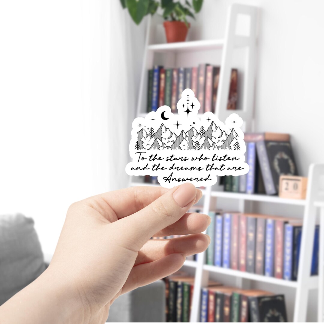Acotar Starlight Sticker, Book Sticker, Acotar Sticker, Bookish Sticker ...