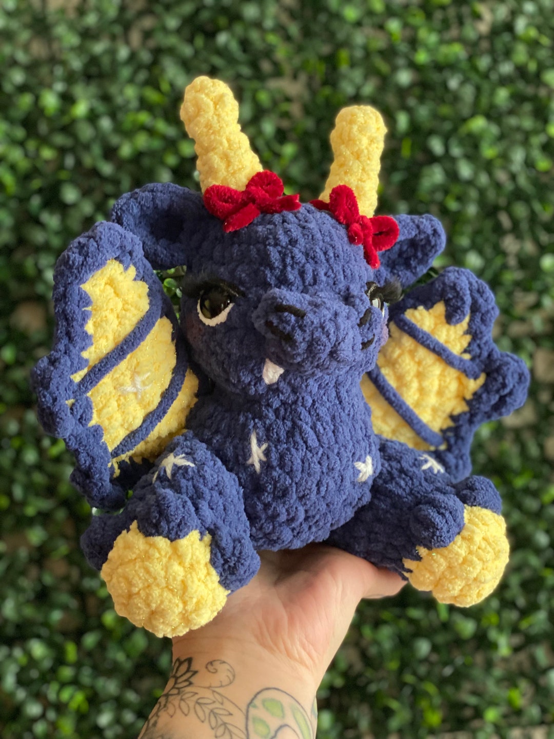 Baby Wyvern Crochet Plushie - Etsy