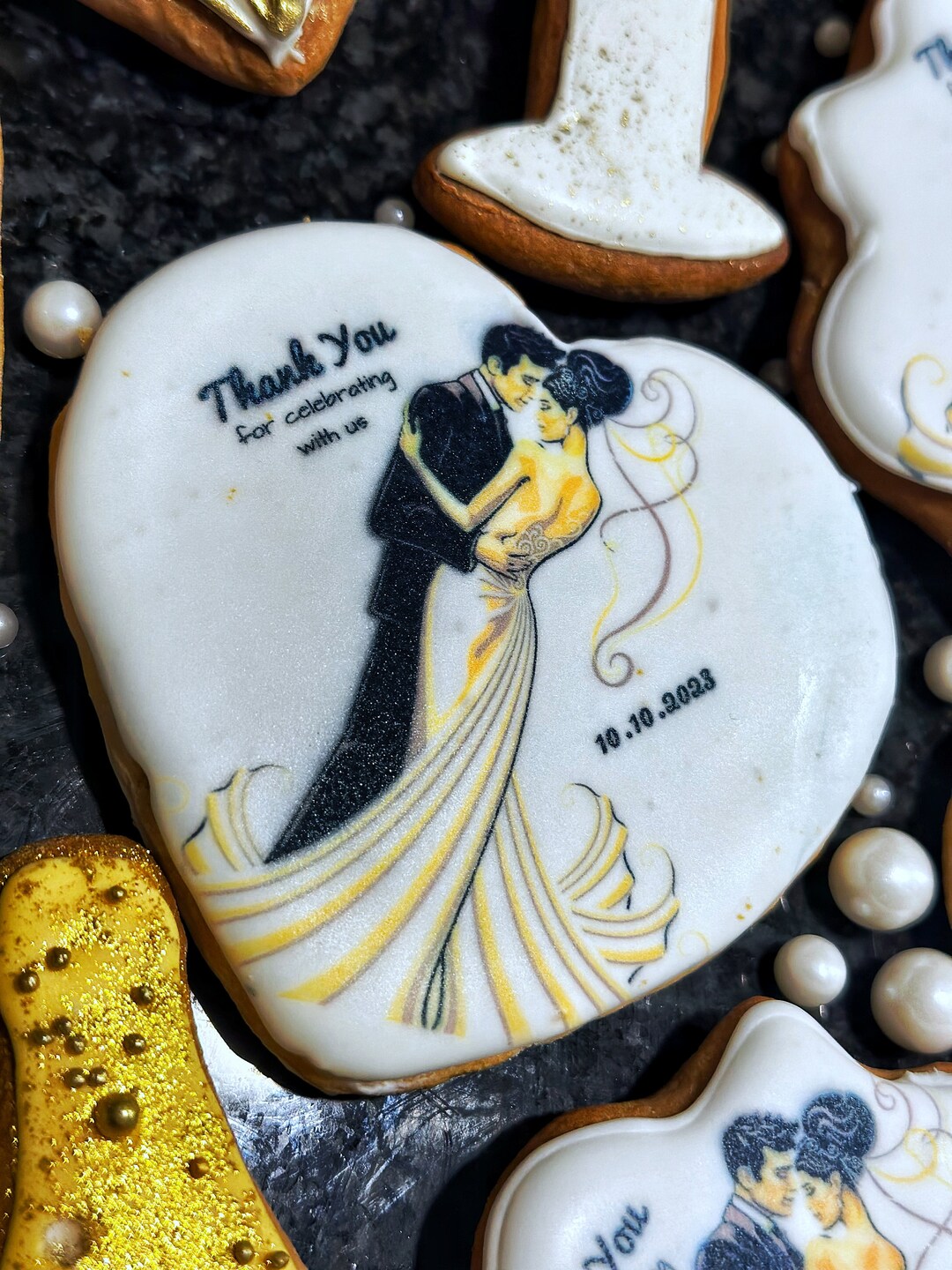 Thank You Gifts, Wedding Custom Cookies, Welcome Party Cookies, Your ...