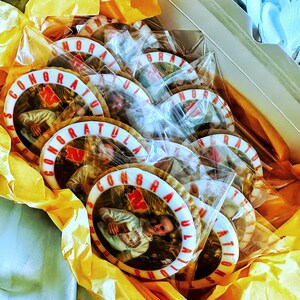 Personalized Edible Print Cookies for Special Day, Sweet Treats for ...