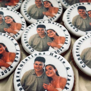 Personalized Edible Print Cookies for Special Day, Sweet Treats for ...