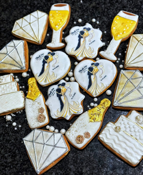 Personalized Wedding Favors Cookies