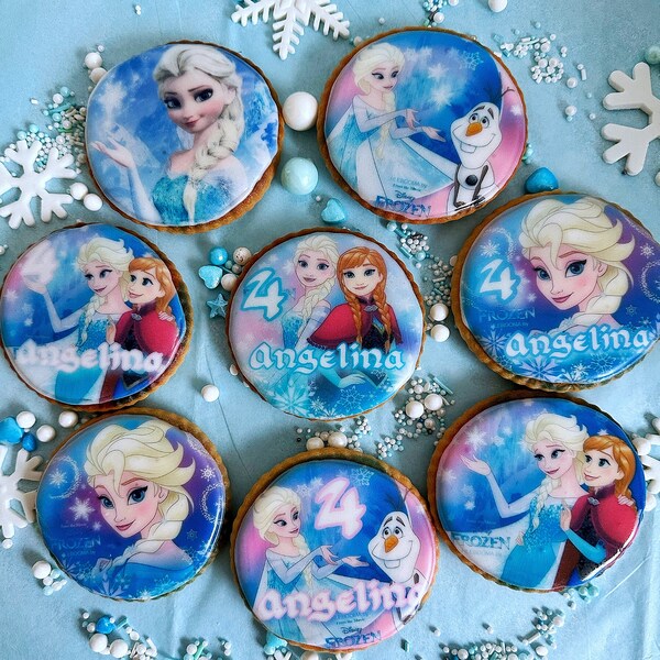 Frozen Cookies - Etsy