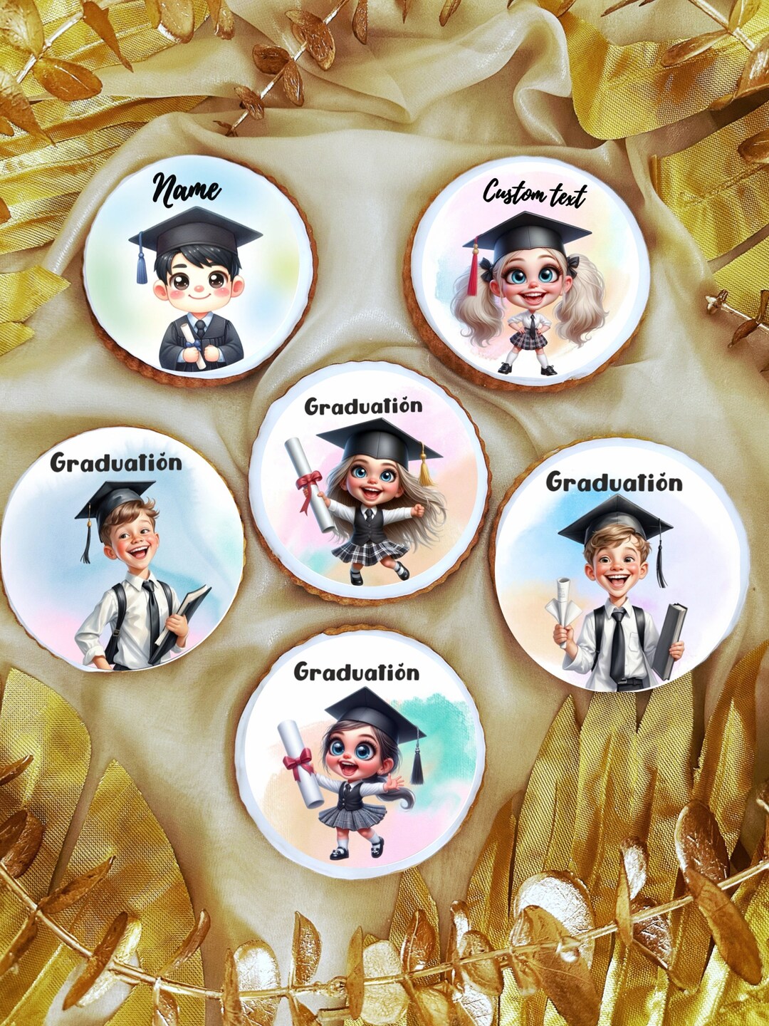 Graduation Cookies 2025 , Graduation Party Favors, Grad Cookies ...