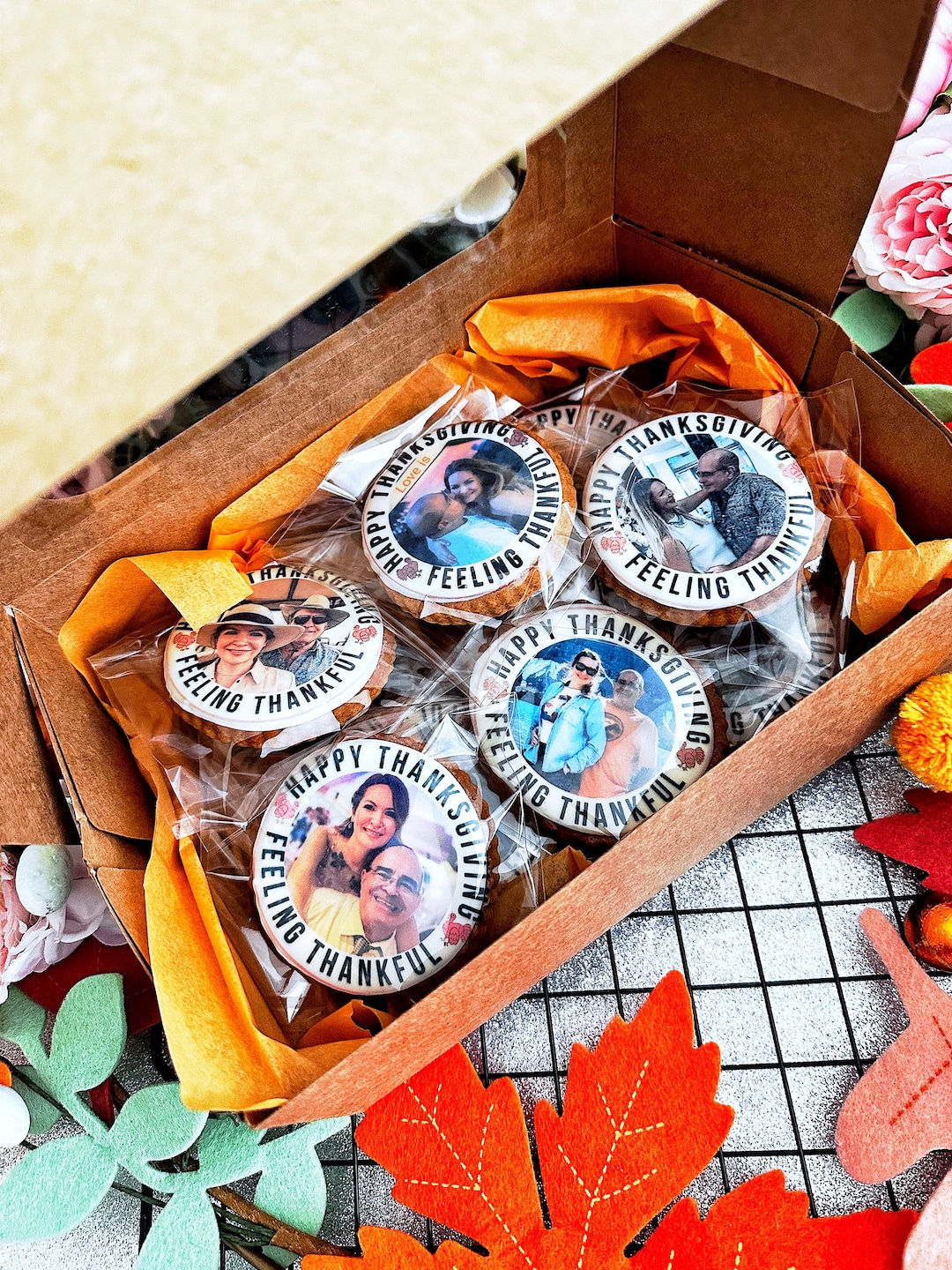 Custom Photo Cookies: Personalized Picture Birthday Favors for Birthday ...