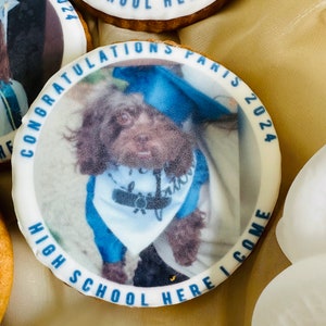 Personalized Edible Print Cookies for Special Day, Sweet Treats for ...