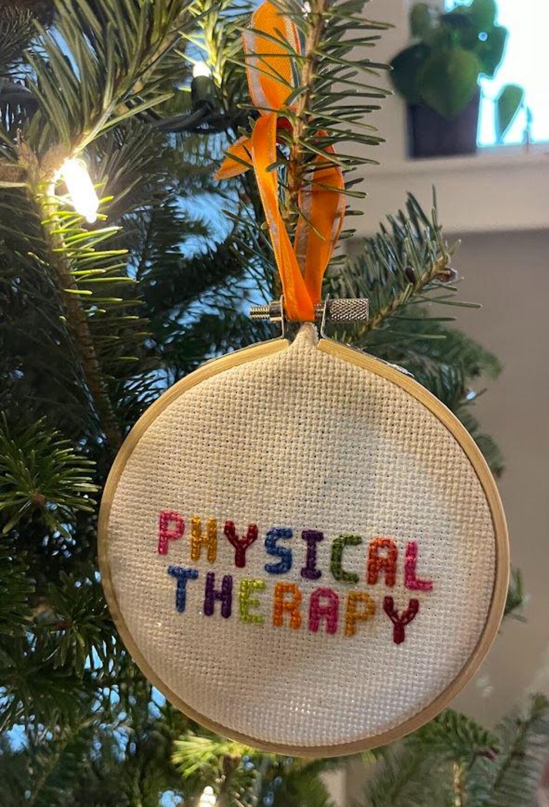 Physical Therapy Cross Stitch Pattern for Wall or Ornament - Etsy