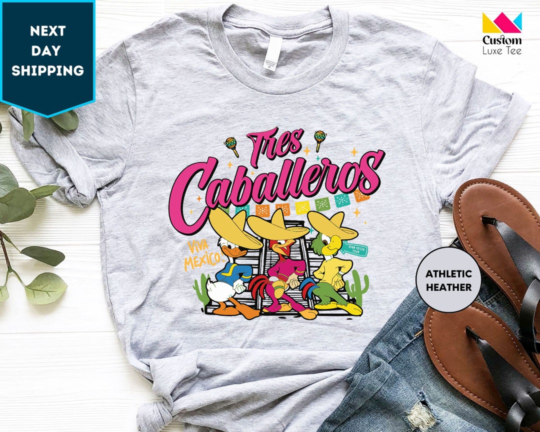 Donald Duck Jose Carioca Panchito Pistoles Tee, Disney the Three ...