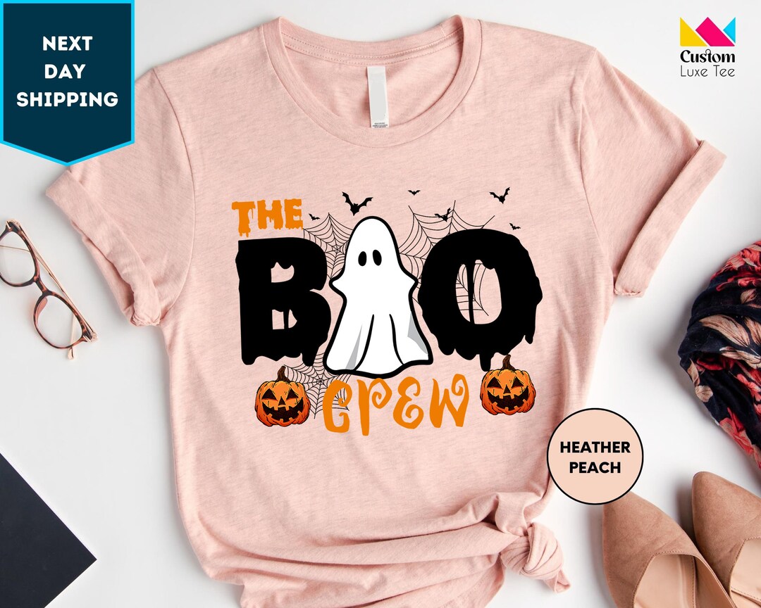 The Boo Crew Shirts, Halloween Family Matching Shirt, Halloween Party ...