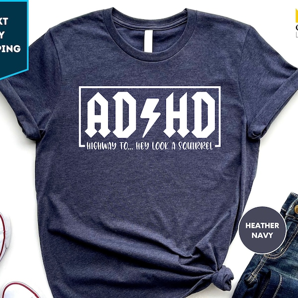 Funny Graphic Tees for Adhd - Etsy