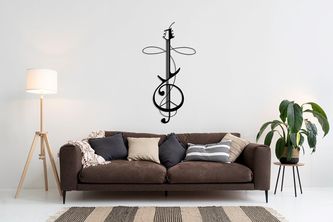 Acoustic Guitar DXF, PDF, Ai,metal Art Files,guitar Design for Metal ...