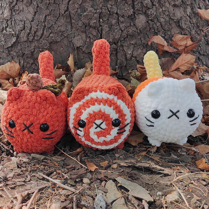 Halloween Crochet Plushies - Etsy