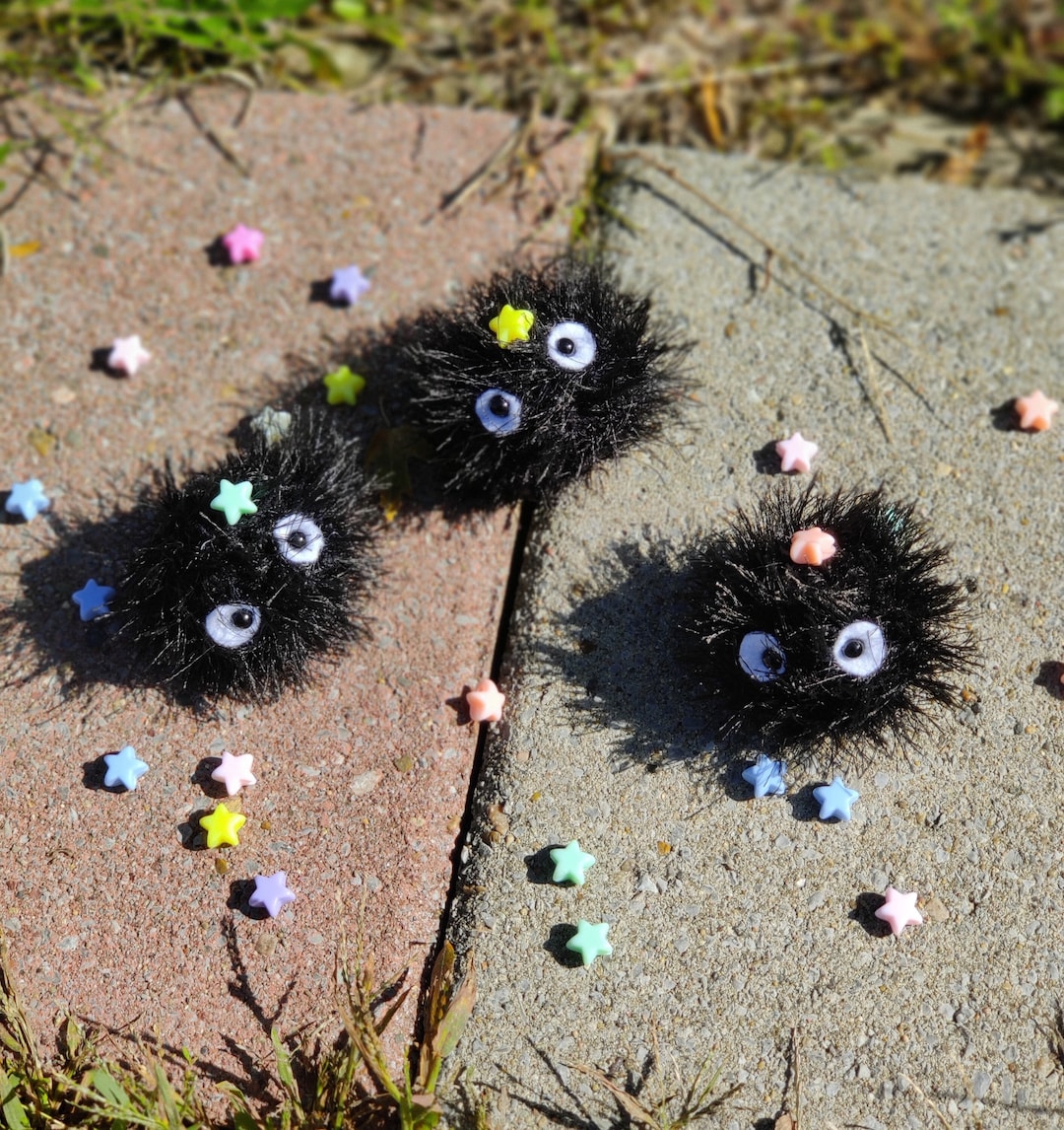 Soot Sprites Crochet Amigurumi Plush Small Handmade Anime - Etsy