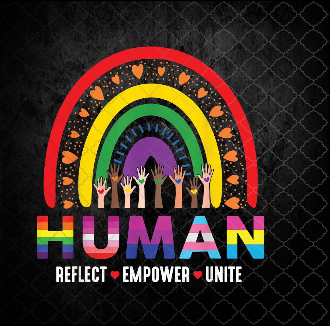 LGBT 2024 Pride Month Reflect Empower Unite Png Design - Etsy