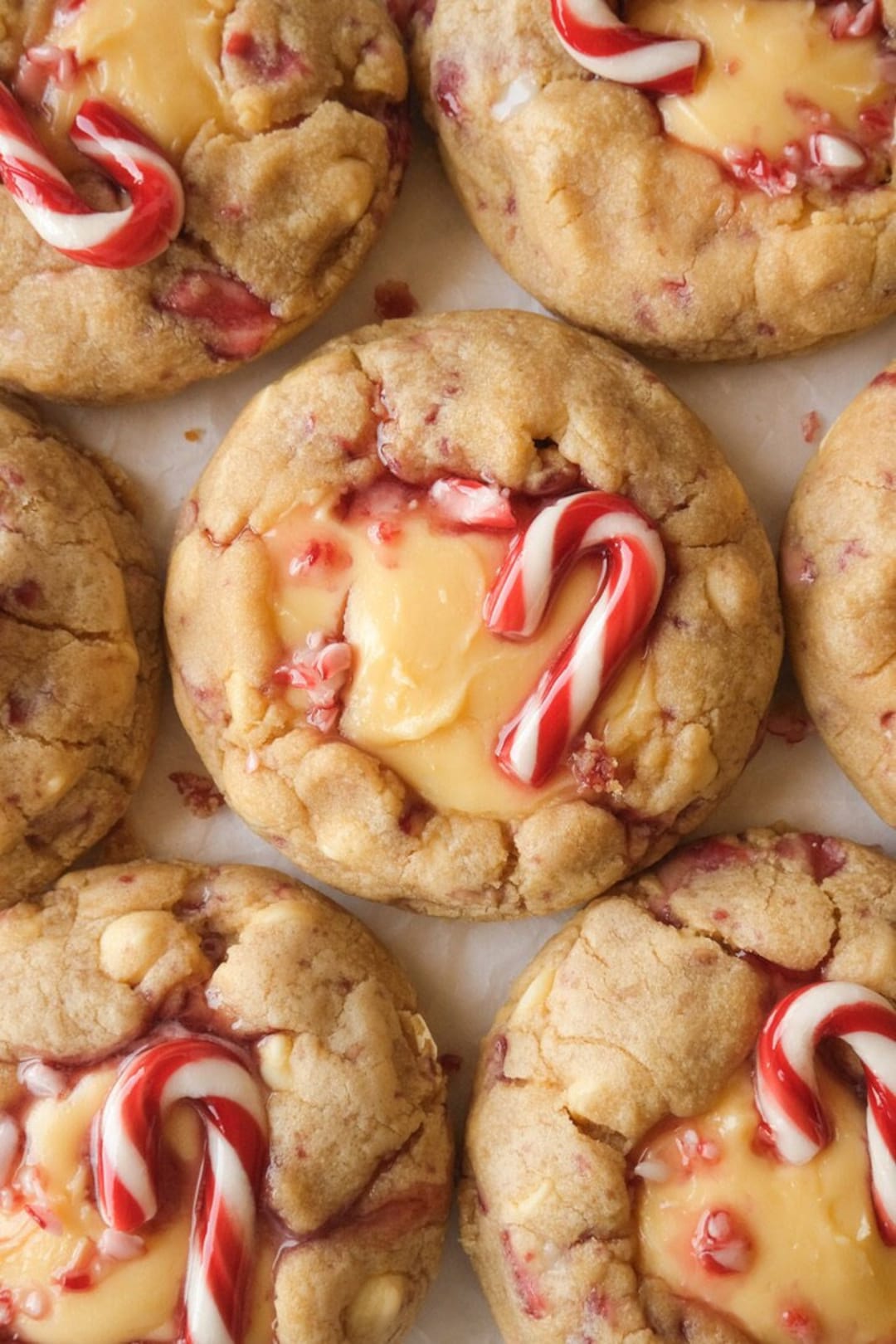 Peppermint Cheesecake Cookies Recipe: Candy Cane Stuffed Cookies (PDF ...