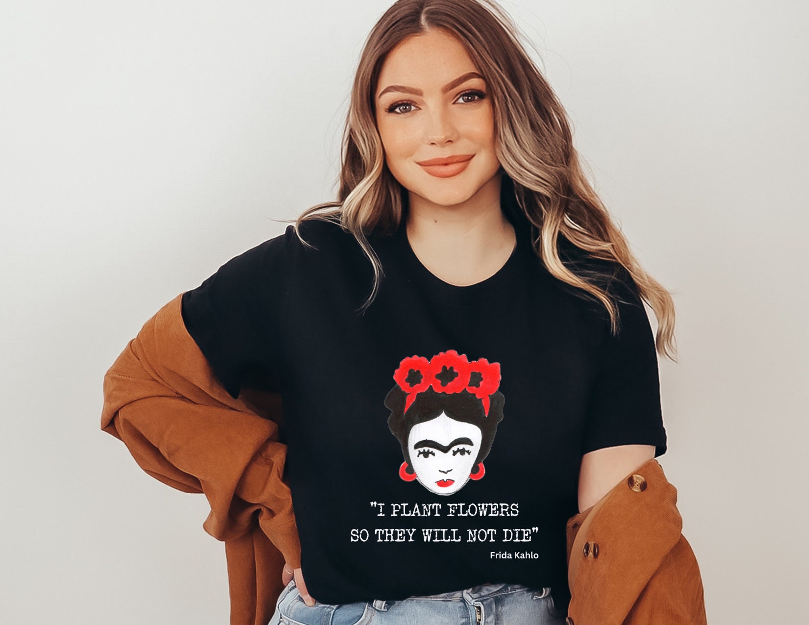 Frida Kahlo Tshirt Frida Kahlo Quotes Frida Kahlo Ts Etsy