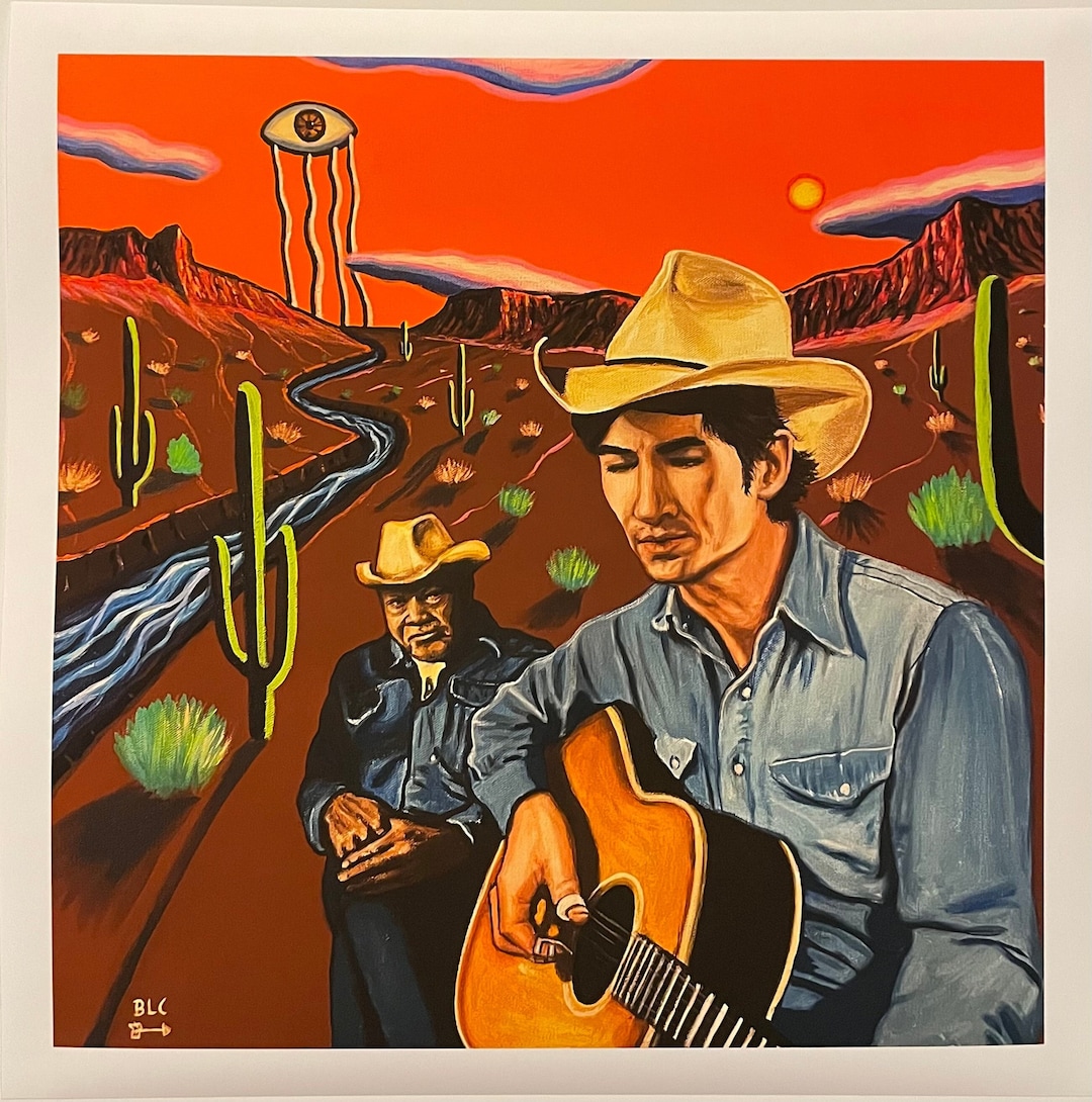 Townes Van Zandt Print - Etsy