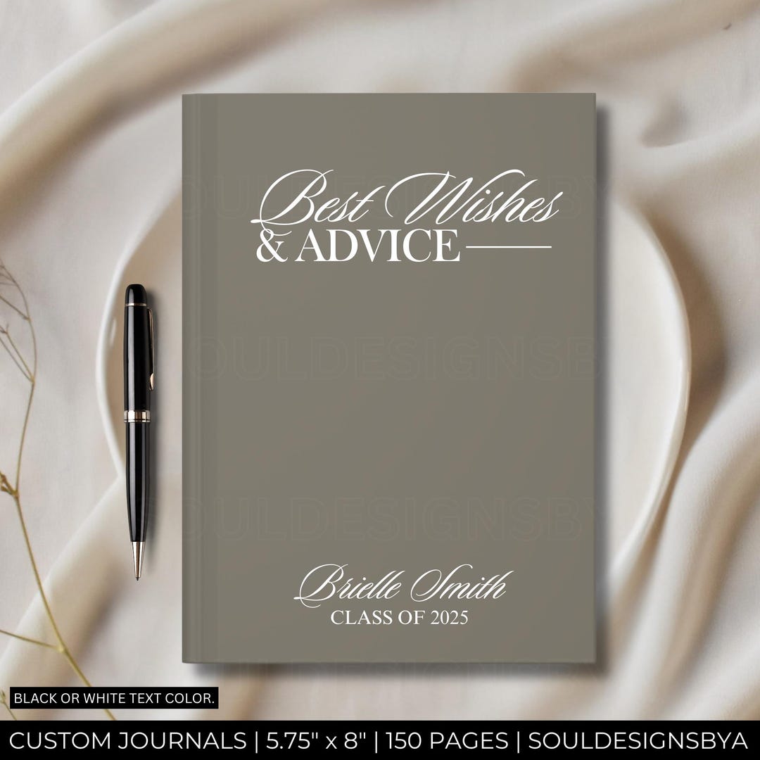 Personalized Graduation Journal, Class of 2025 Gifts, Gift for Graduate ...