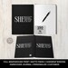 Personalized 'she is Me' Hardcover Journal: Elegant Women Empowerment ...