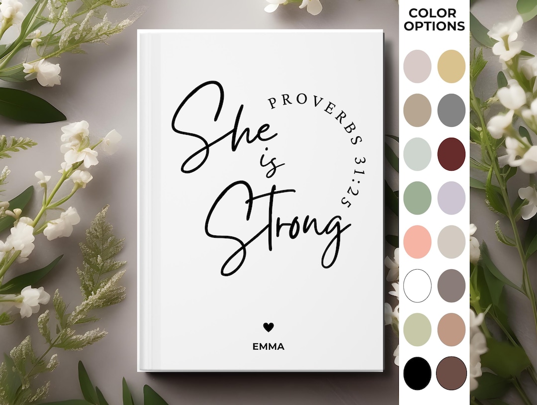 Personalized Prayer Journal for Women’s Daily Devotions, Journal Gift ...