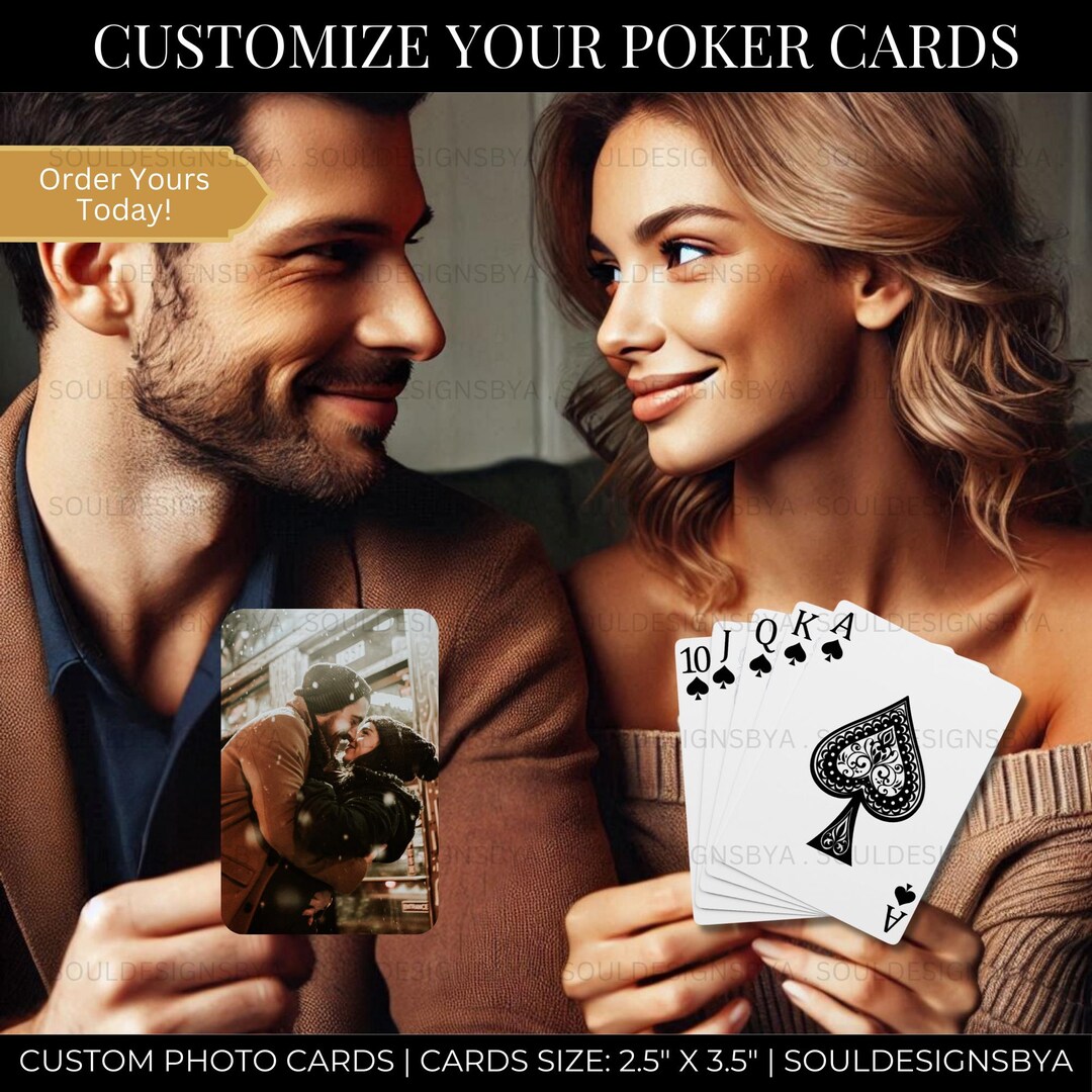 Custom Playing Cards Personalized Photo Deck for Memorable Moments ...