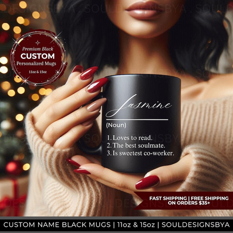 Handcrafted Name Mug - Etsy