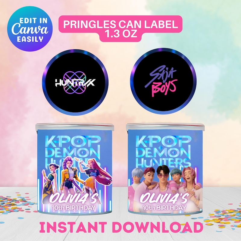 K Pop Custom Chip Bags - Etsy