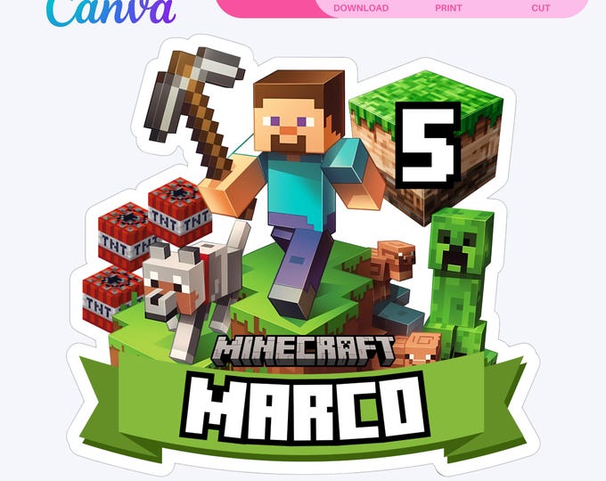 Minecraft Creeper Balloon, Minecraft Birthday Party Decorations ...