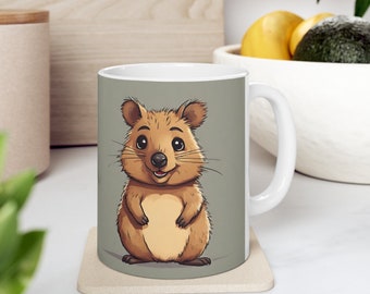 Quokka Mug. Quokka Gift. Quokka Gifts. Quokka Lover. Australian Animals ...