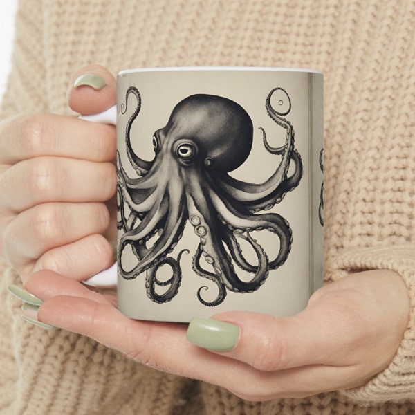 Octopus Cup - Etsy