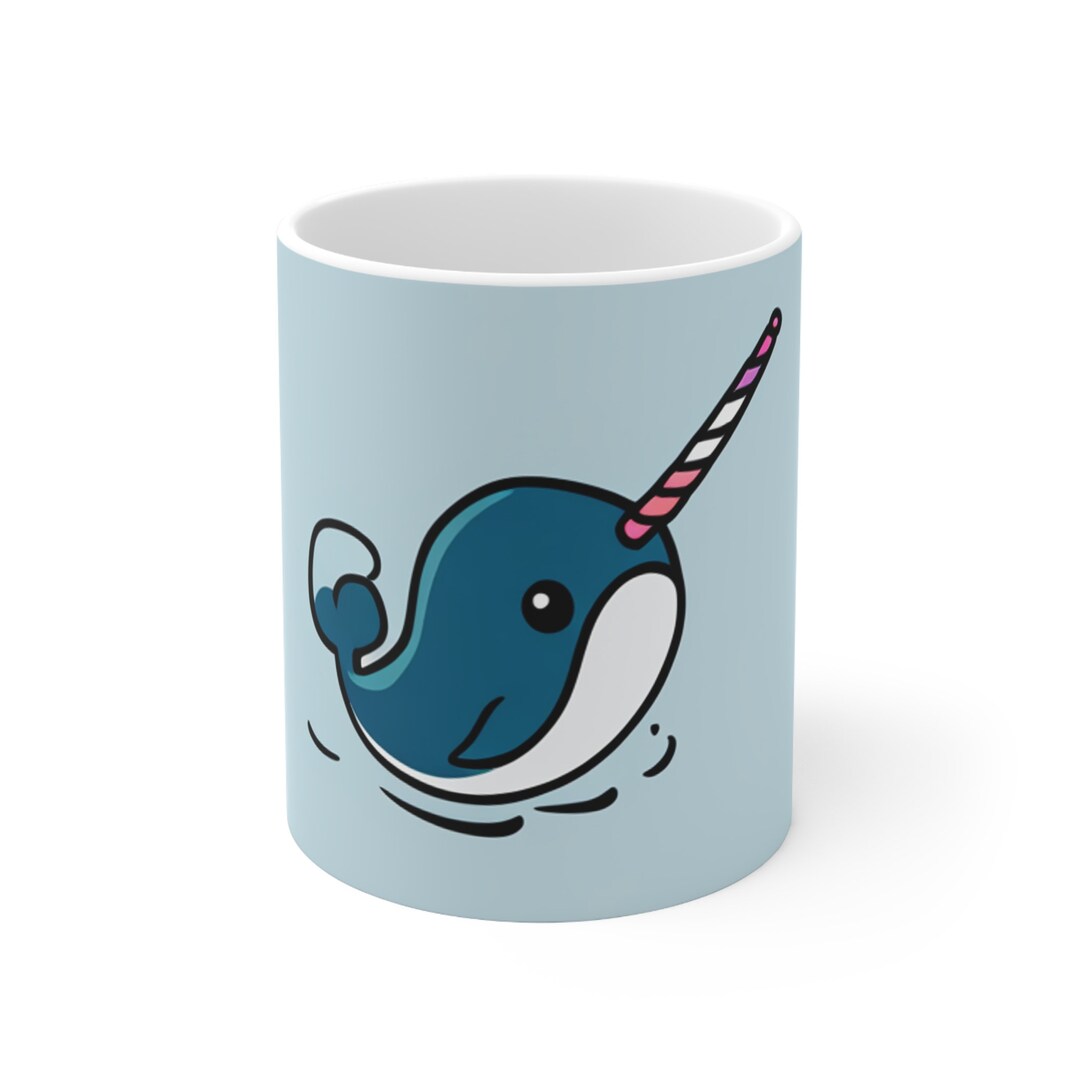Narwhal Mug - Etsy